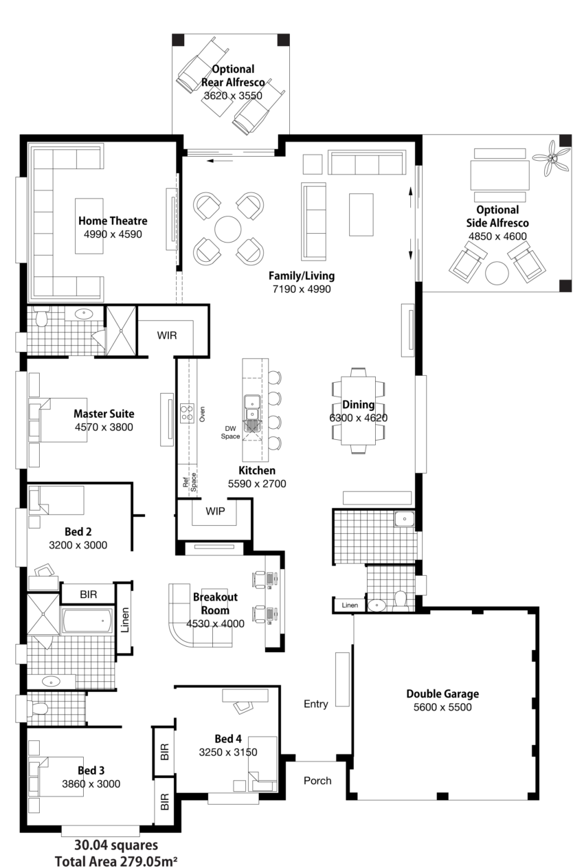 Floor Plan Friday: Innovative breakout room