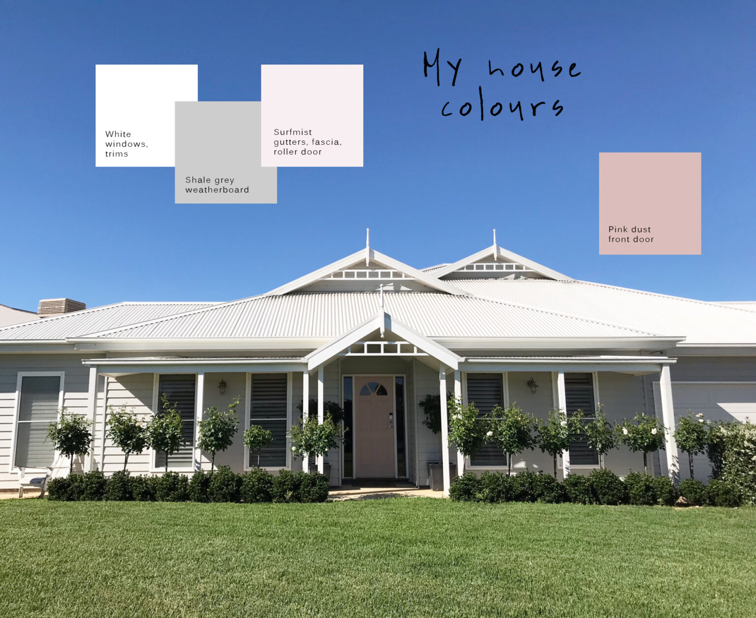 10 weatherboard house colours