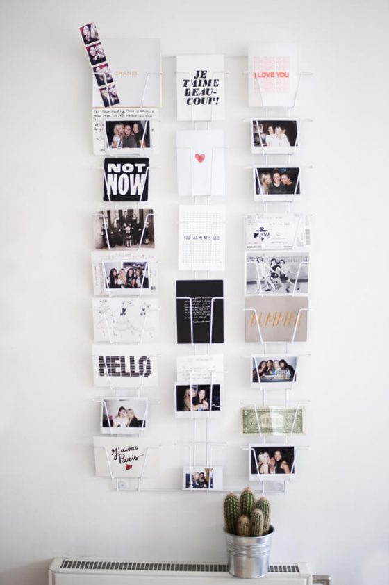 12 ways to display photos
