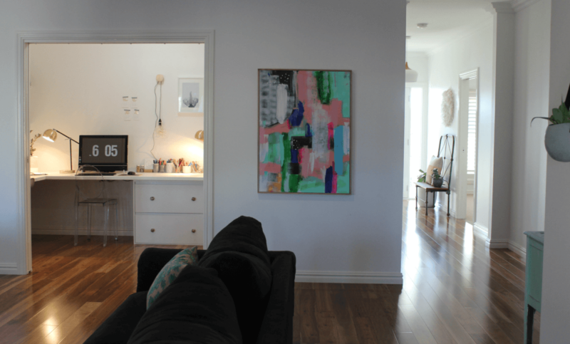 DIY timber frame canvas