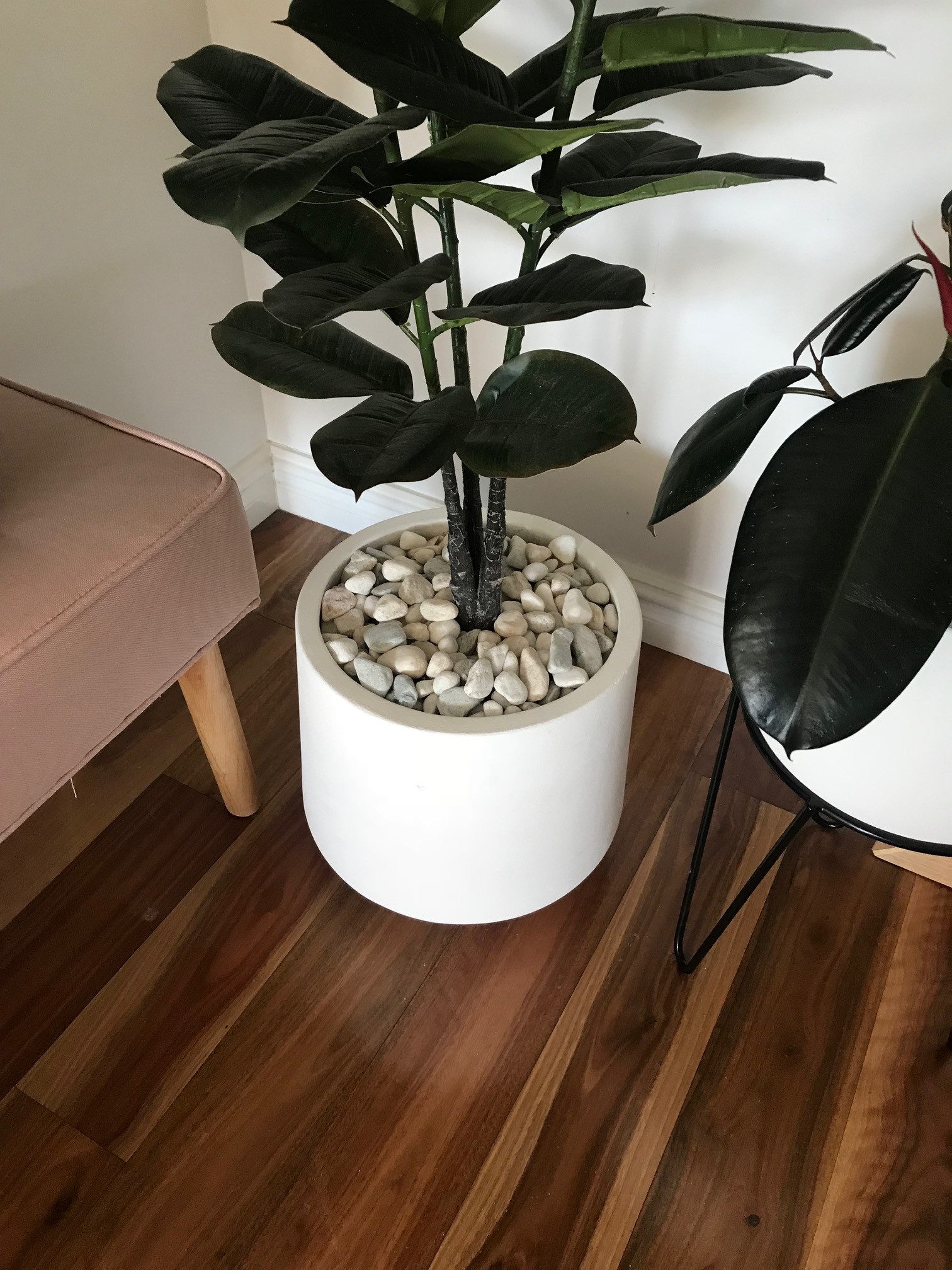 How to pot an artificial plant