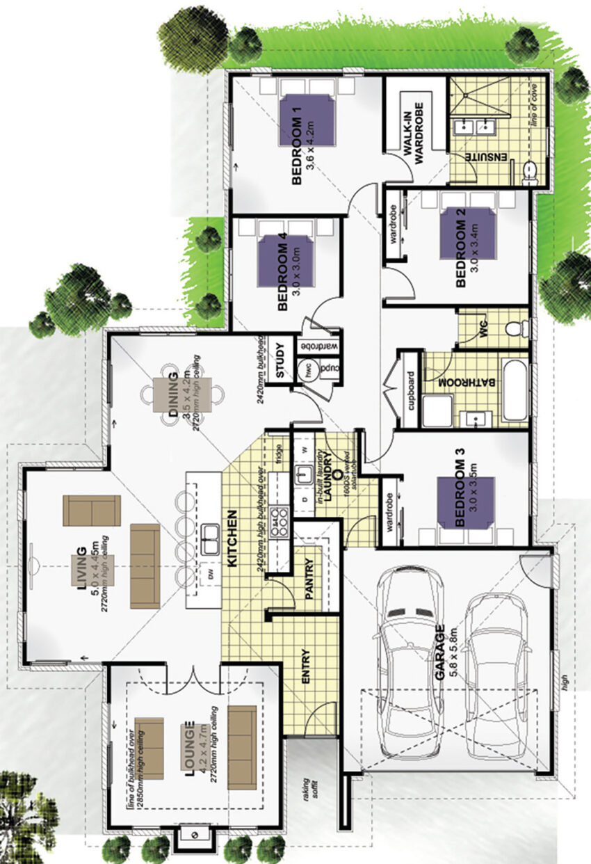 Floor Plan Friday: Large kitchen with open plan living