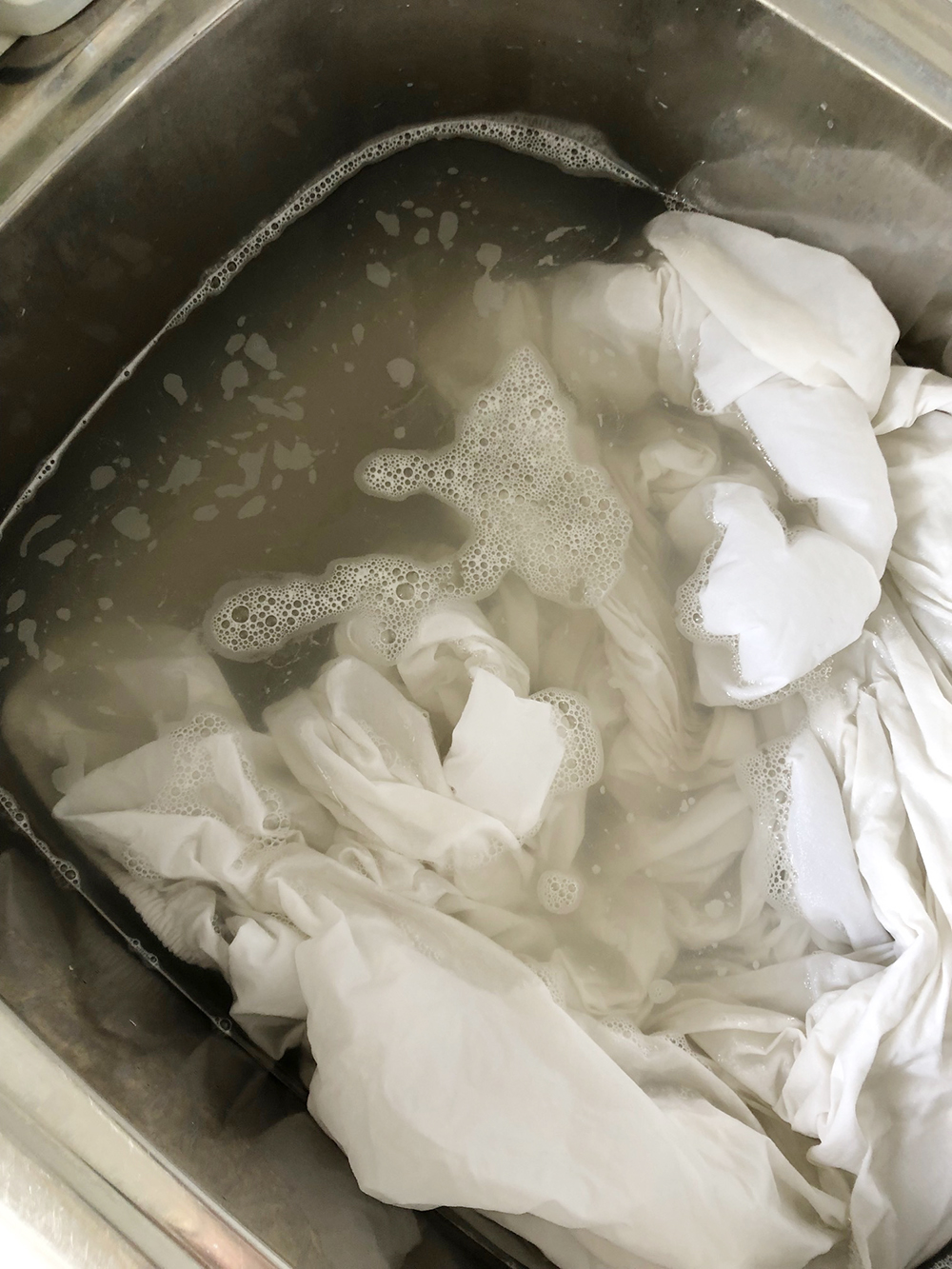 Make your own laundry soaker to strip wash your clothes