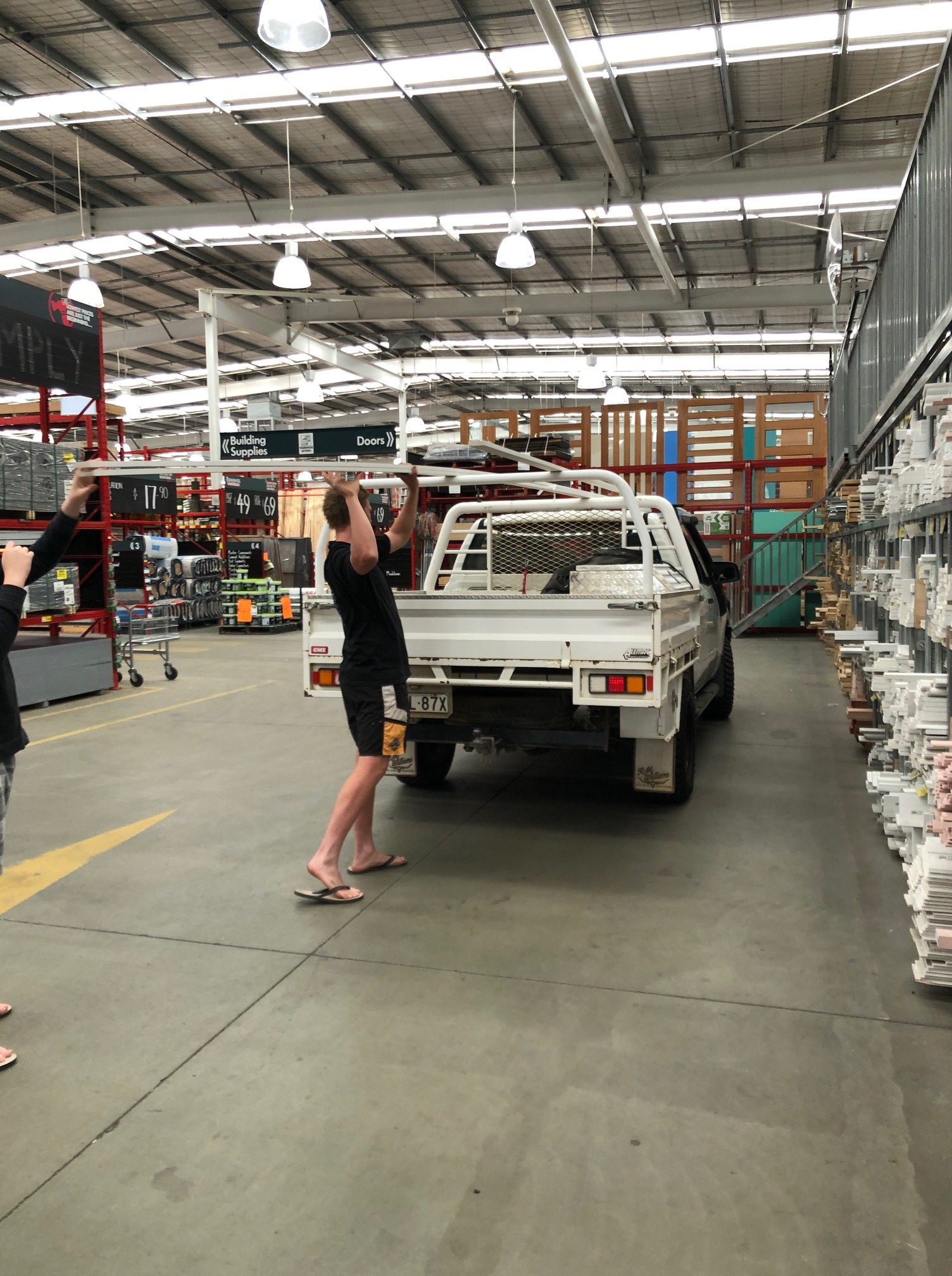 DIY batten feature wall in black