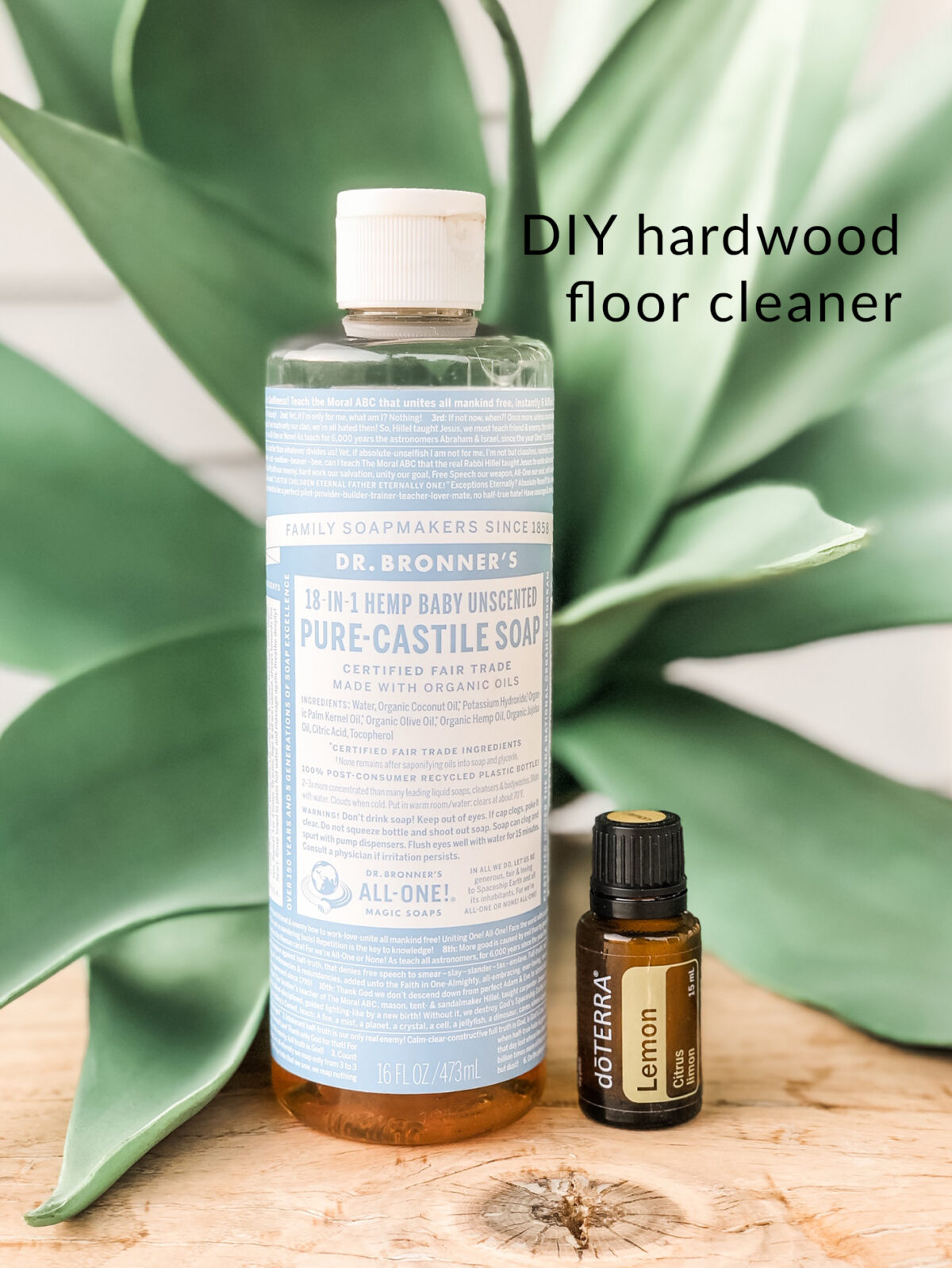 DIY hardwood floor cleaner