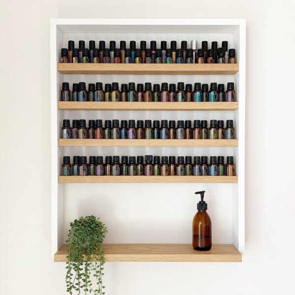 Display ideas for essential oils