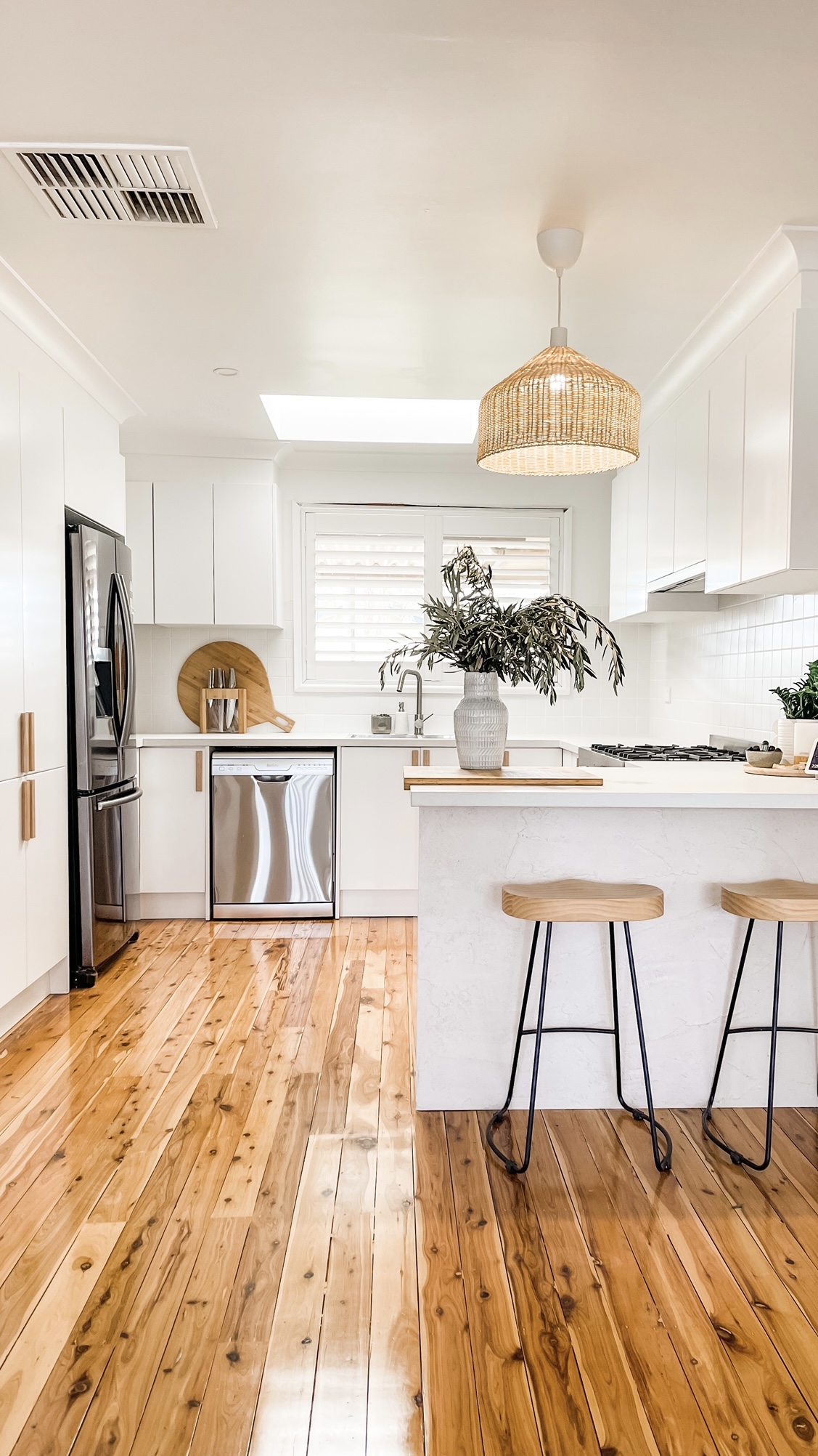 DIY Timber Kitchen Handles