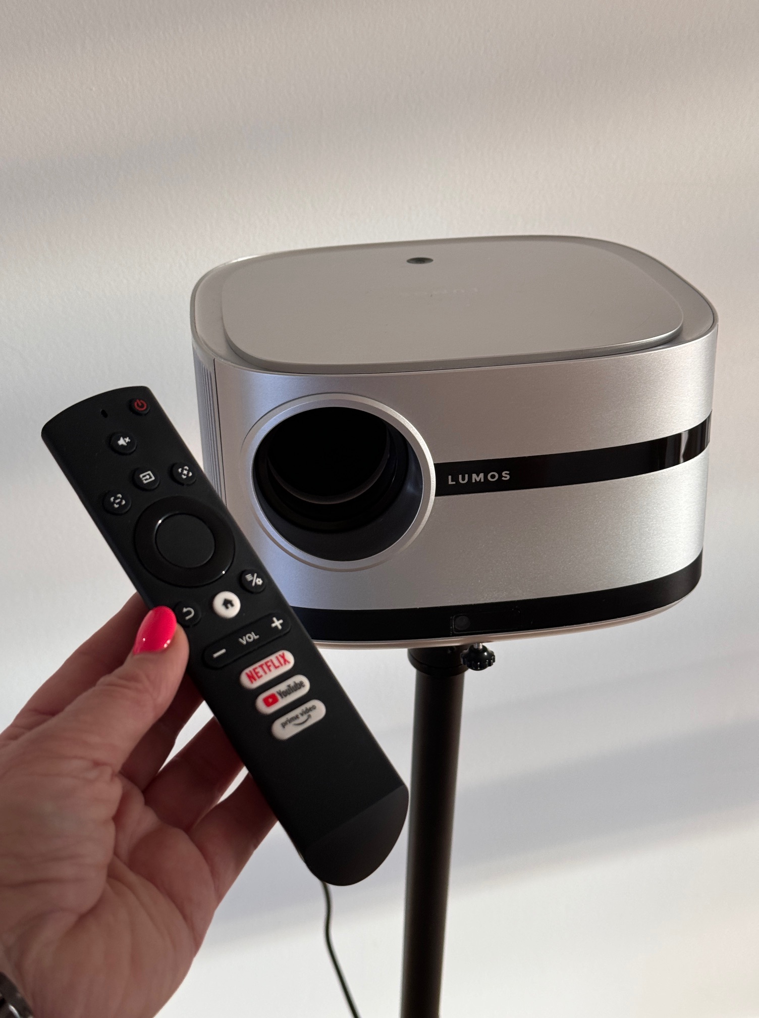 Experiencing the Magic of Home Cinema with the LUMOS AURO V2 Projector